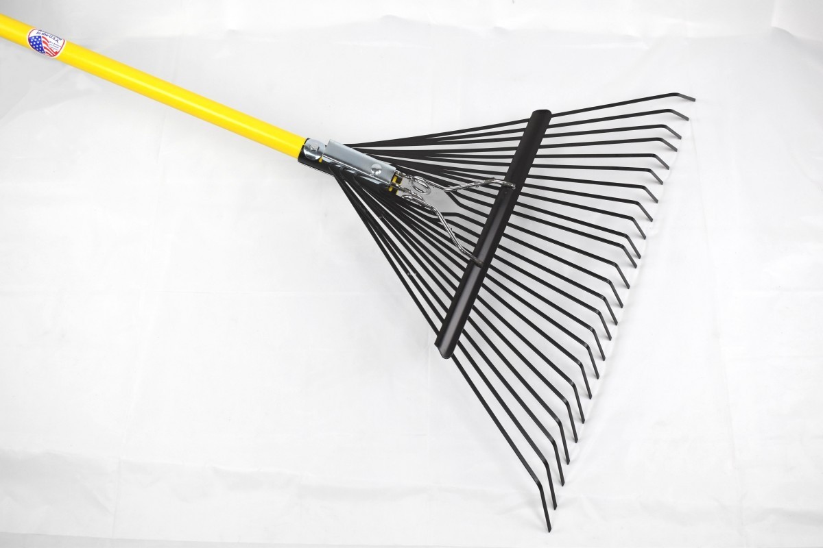 Balai gazon paysagiste outil renforcé et manche allégé - Soergen ...